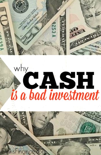 Why cash is never a good investment - Dinks Finance