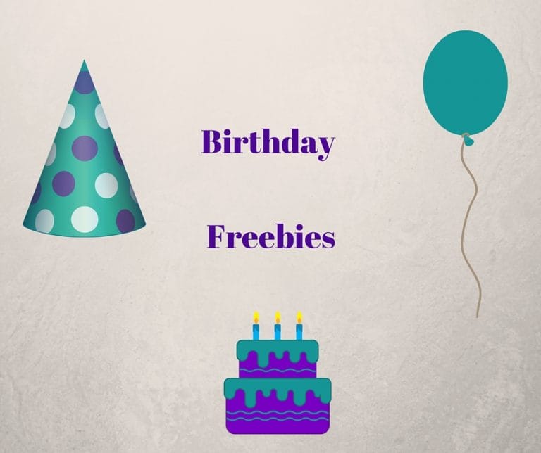 20 Birthday Freebies - Dinks Finance