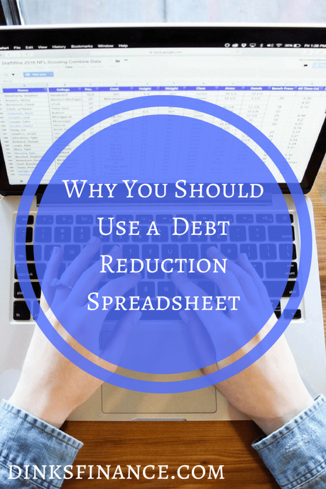Why You Should Use a Debt Reduction Spreadsheet - Dinks Finance
