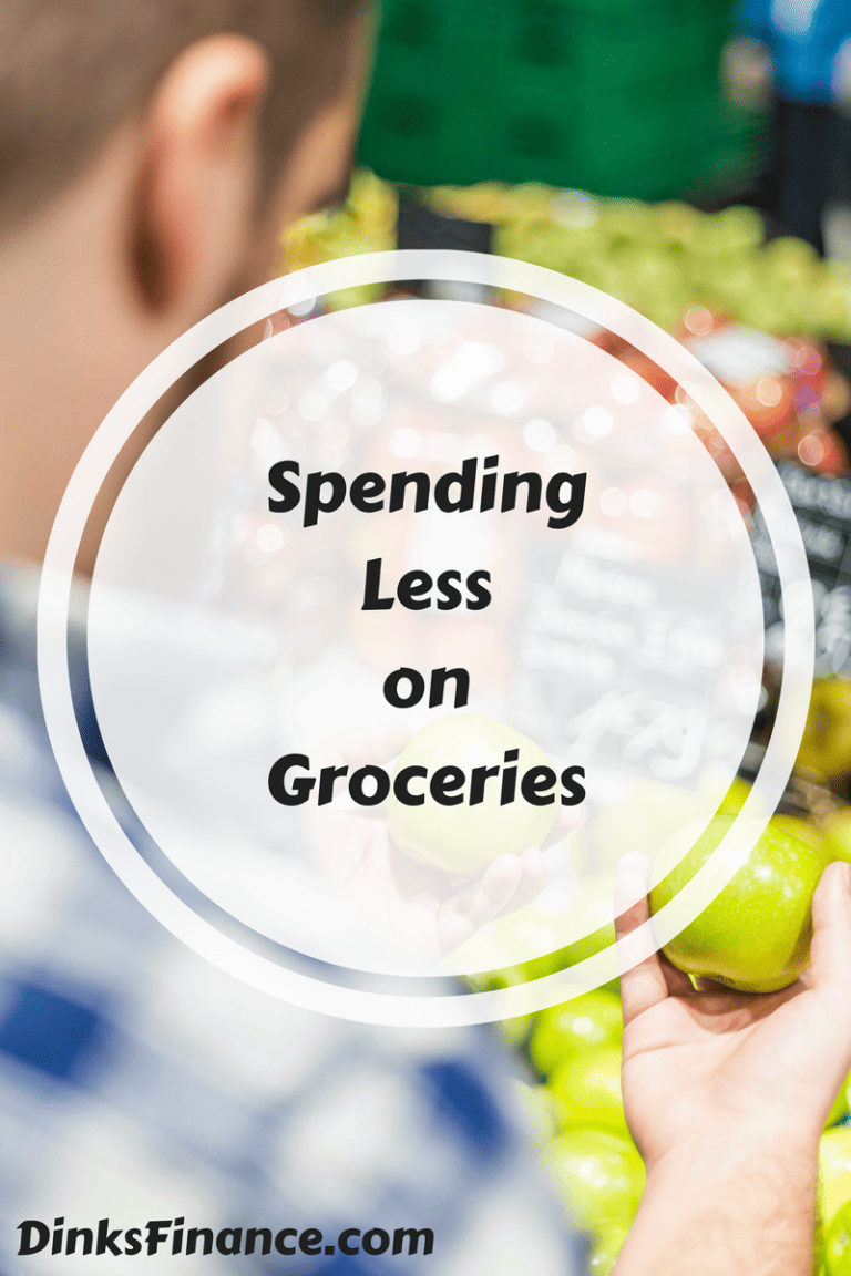 Spending Less on Groceries - Dinks Finance
